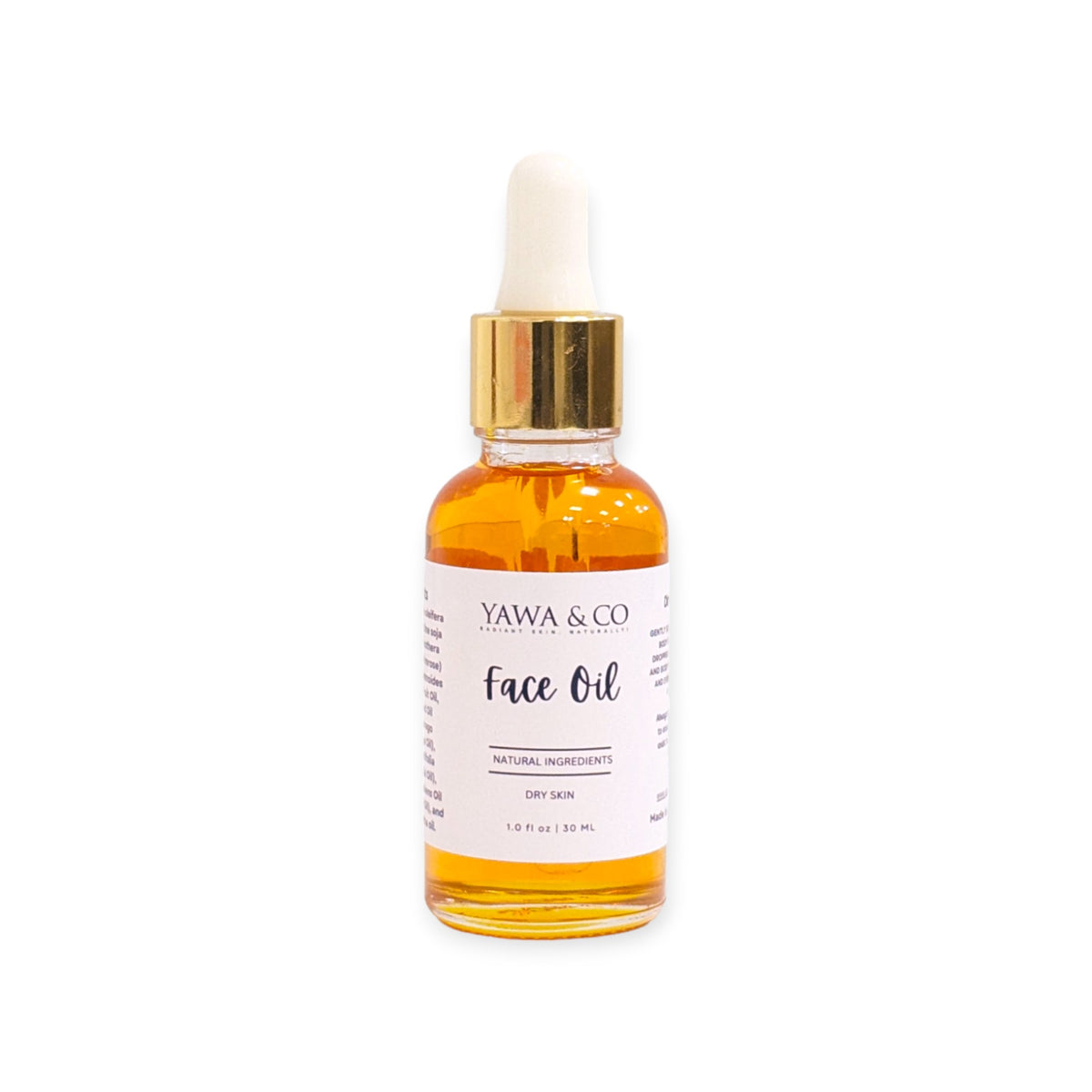 Nourishing Facial Oil for Dry Skin – YAWA & CO